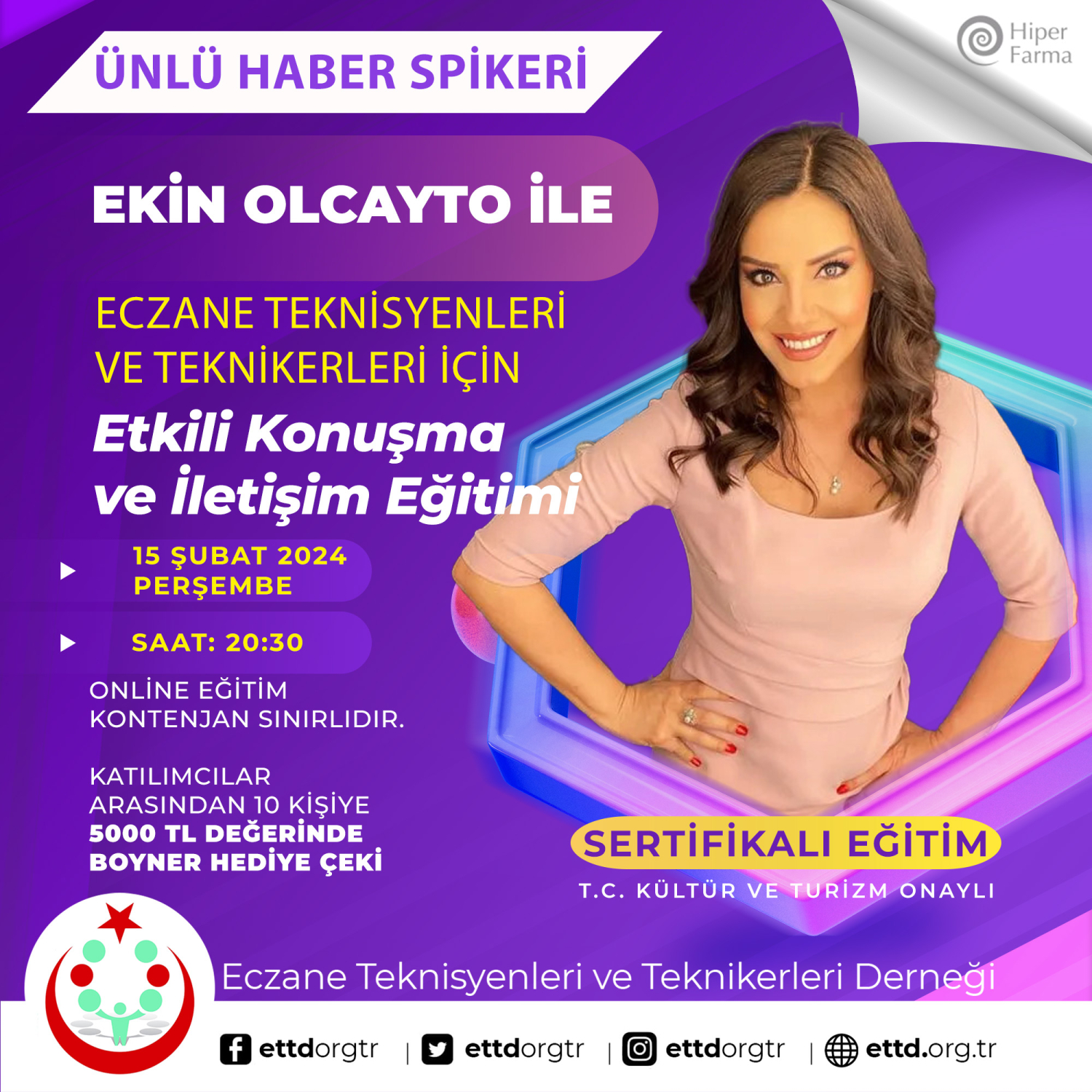 Ekin Olcayto ile Eczanede Etkili Konuşma ve İletişim – Eczane ...