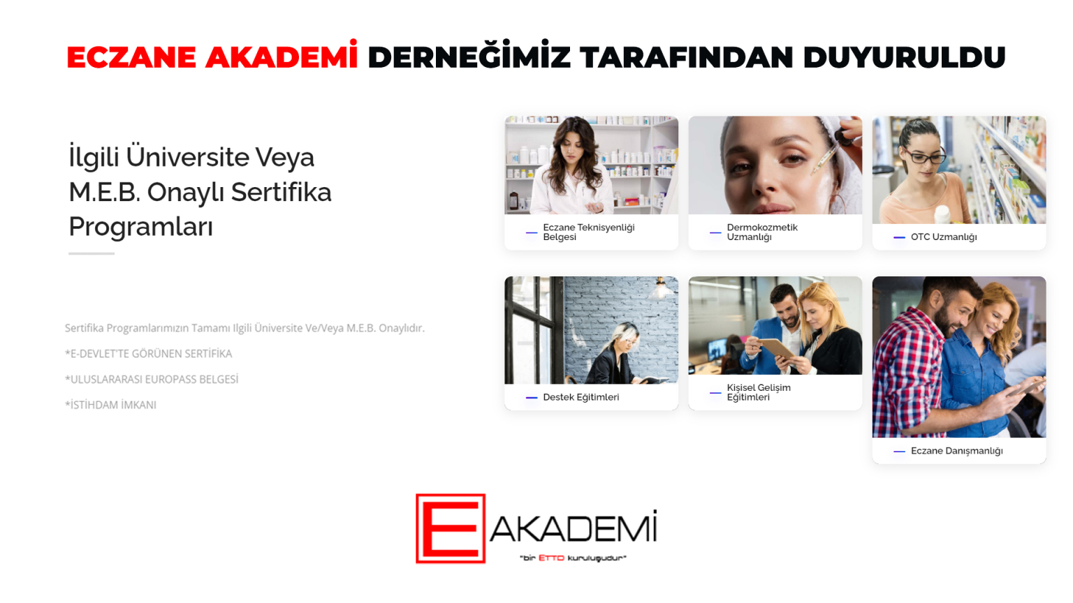 Eczane Teknisyenleri ve Teknikerleri, Sosyal ve Kültürel Gelişim ...